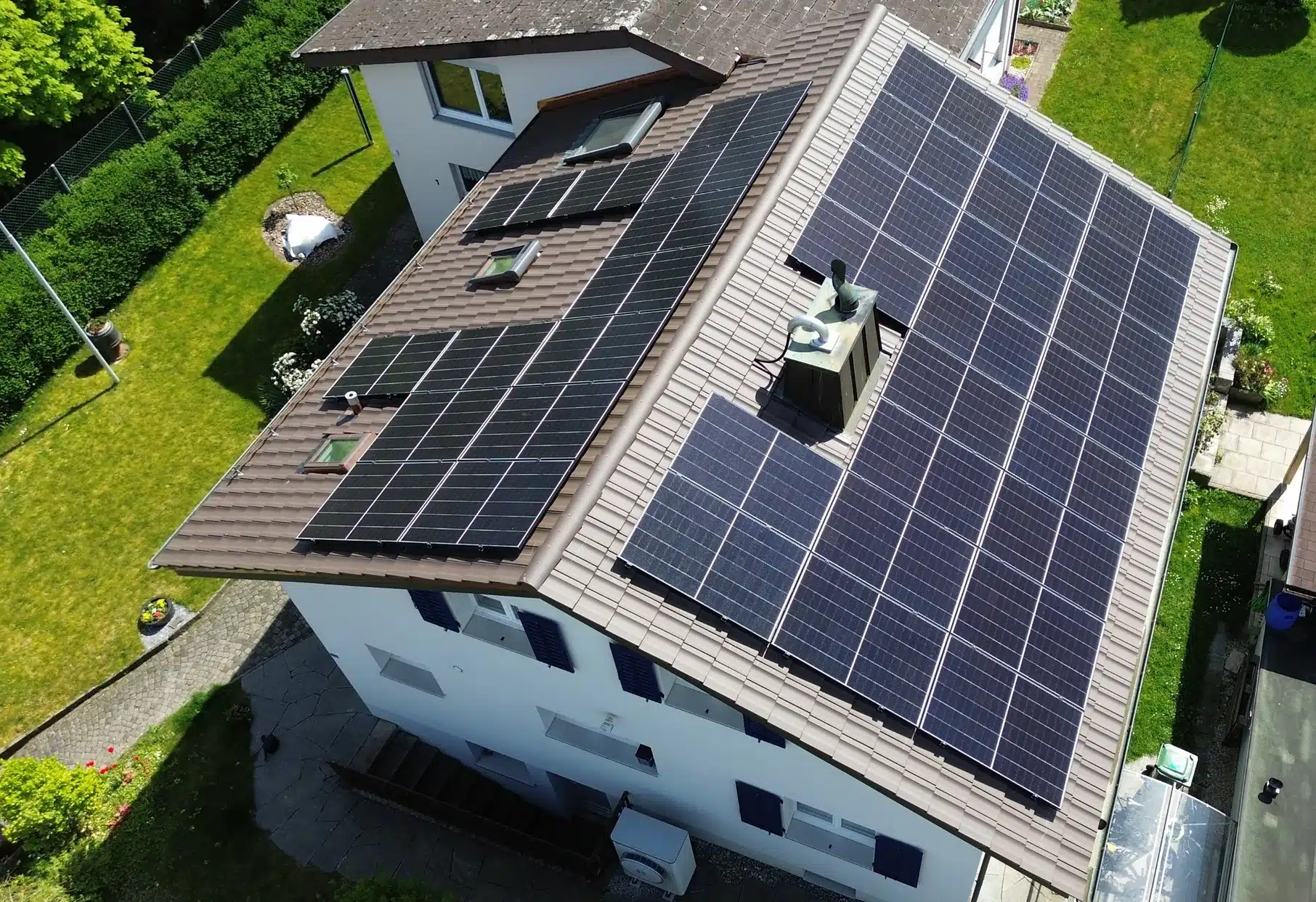 Einfamilienhaus Satteldach, Gebenstorf Kanton Aargau - Go Smart Solar