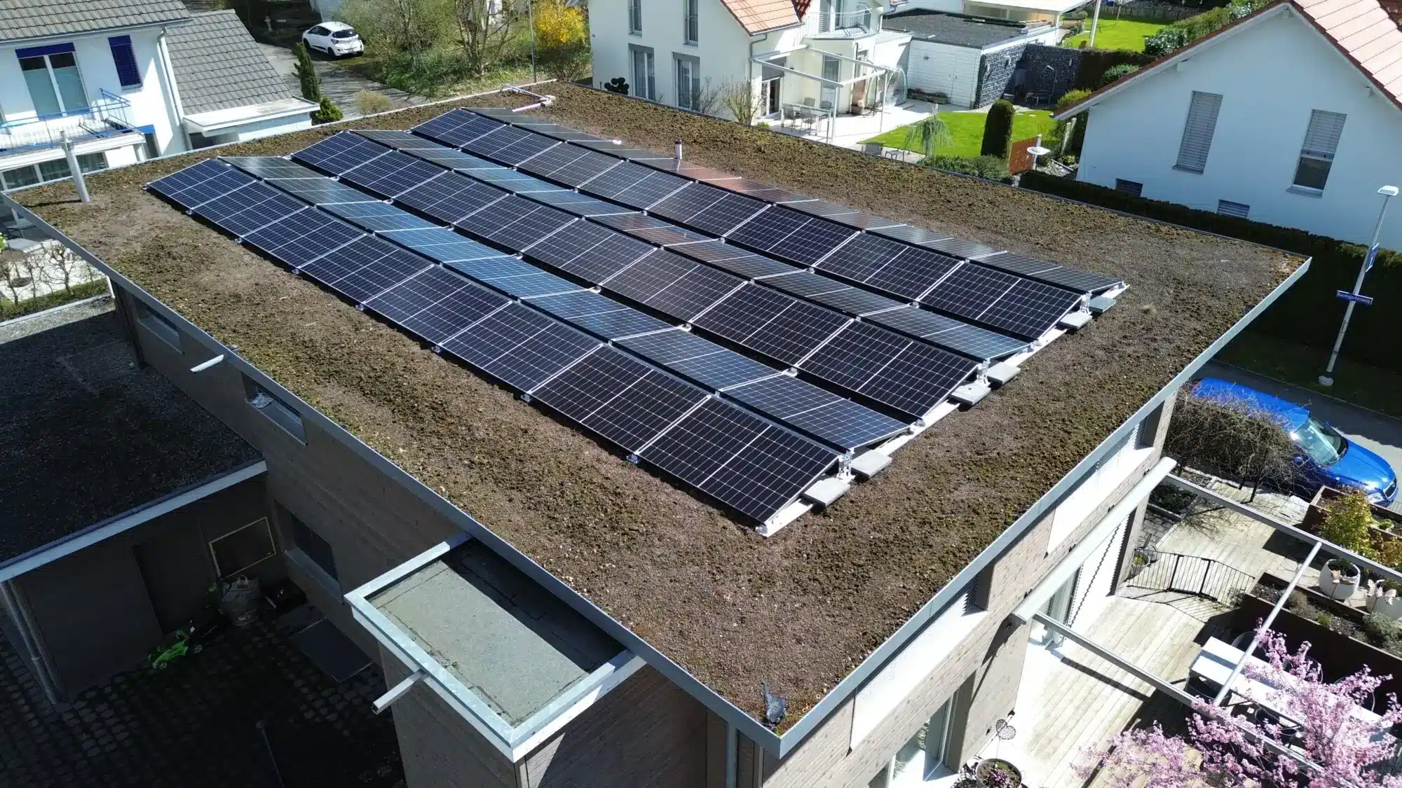 Solaranlage Einfamilienhaus Möriken-Wildegg, Lenzburg, Aargau - Go Smart Solar