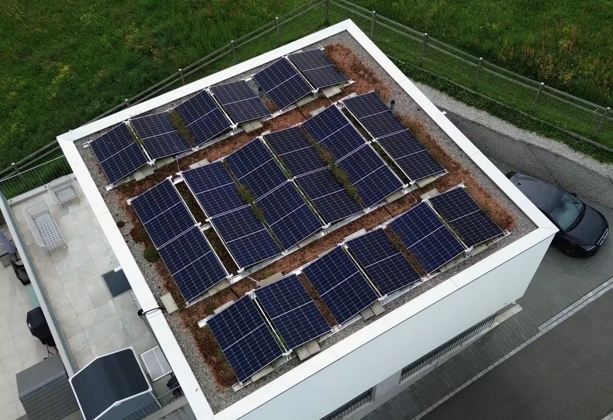 Solaranlage Einfamilienhaus Birrhard, Brugg, Aargau - Go Smart Solar