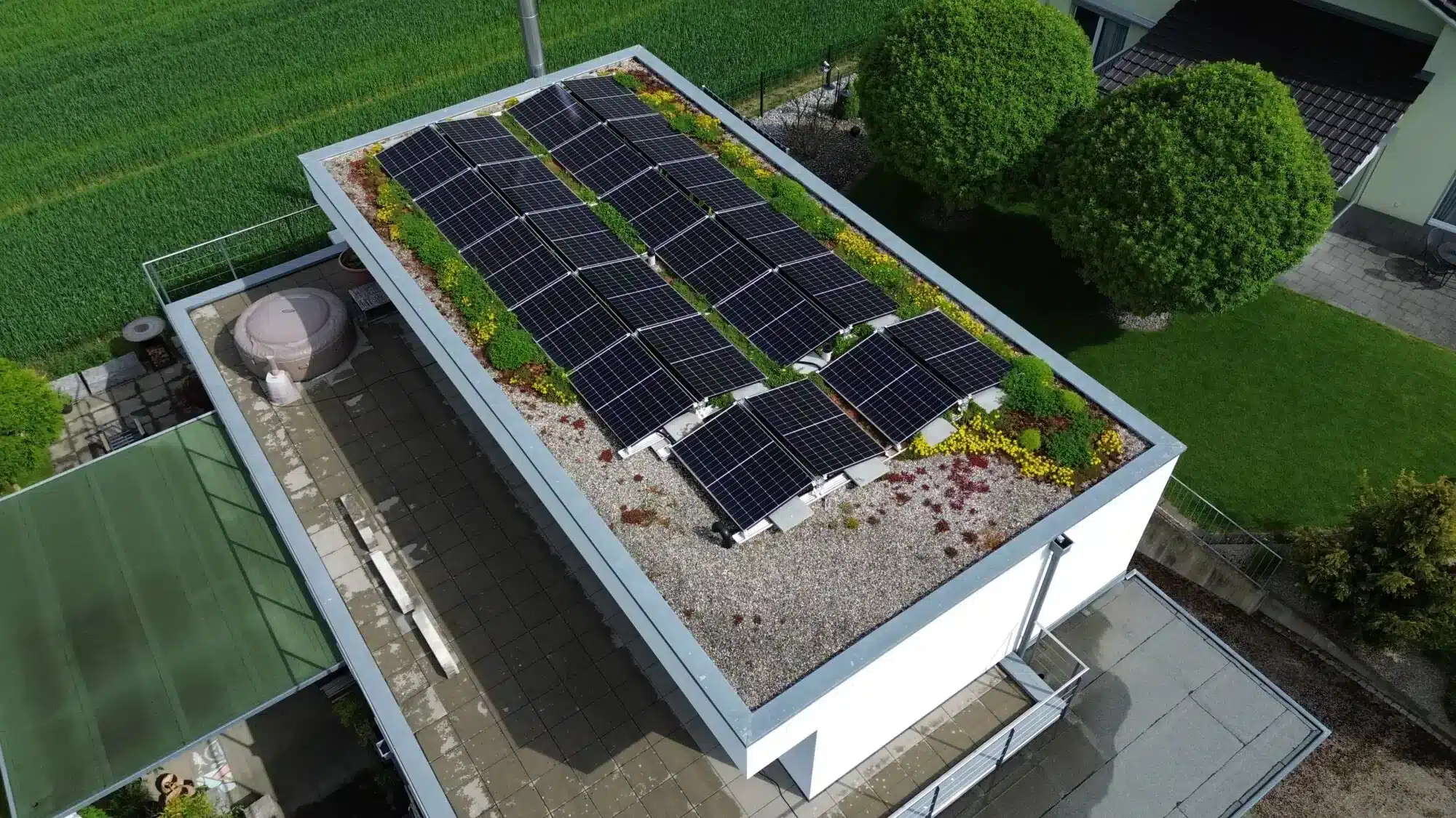PV-Anlage Einfamilienhaus Kestenholz, Gäu, Solothurn - Go Smart Solar