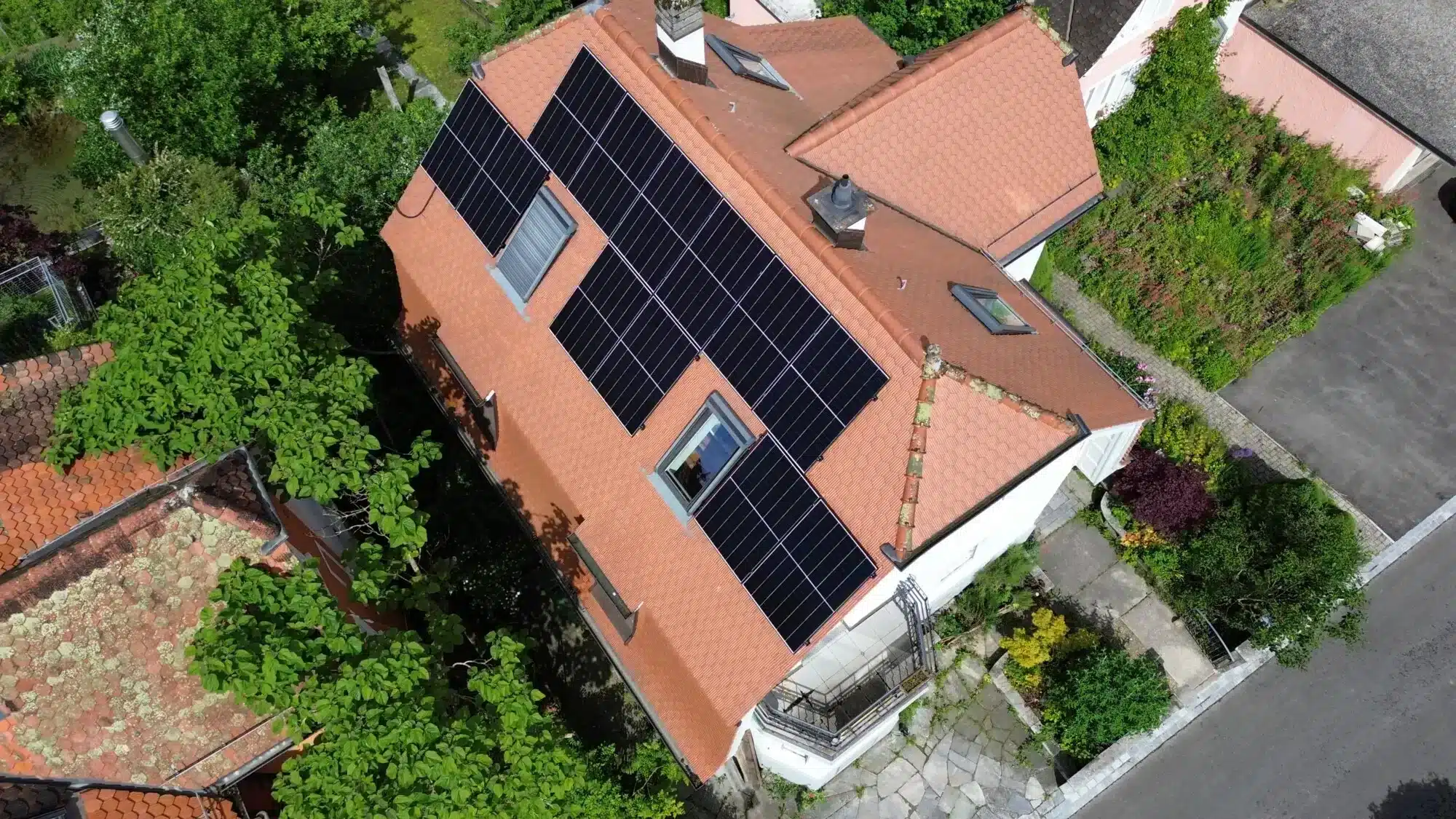 PV-Anlage Einfamilienhaus Dietikon, Zürich - Go Smart Solar